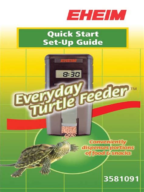 Eheim 3581091 Quick Start Set Up Guide Pdf