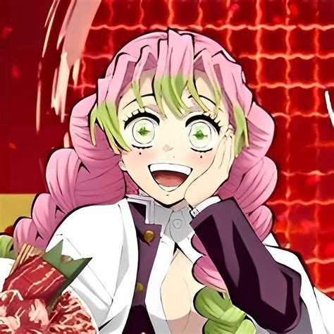 Mitsuri Offical Art Anime Demon Demon Slayer