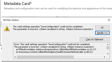 New Errors After Update General Topics Forums M Files Community