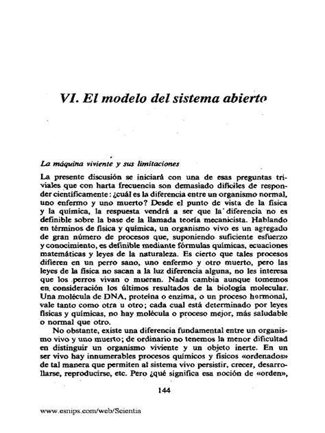 Teoria General De Los Sistemas Ludwig Von Bertalanffy 166 183 Pdf