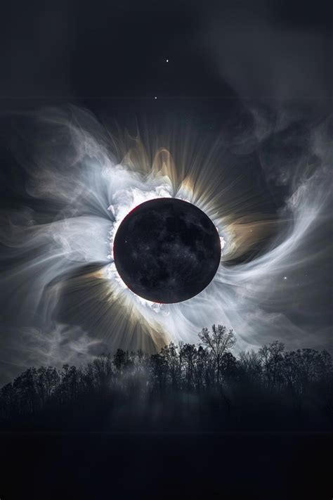 Draw Solar Eclipse Beautiful View Video Nature Solar Eclipse Space Pictures
