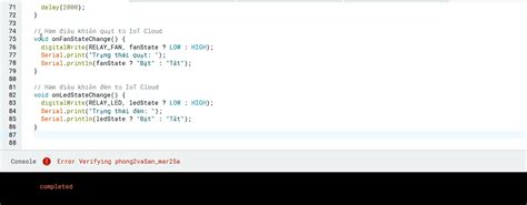 arduino cloud editor error verifying with no errors in code cloud