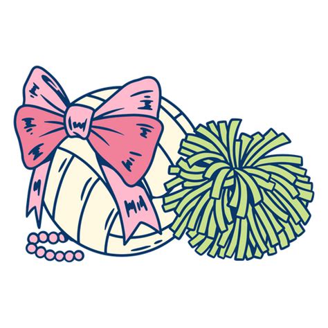 Pink And Green Cheerleader Design Png And Svg Design For T Shirts