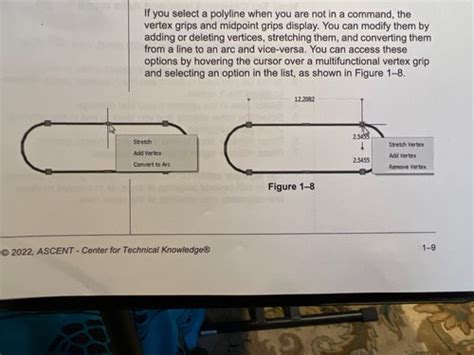 1 3 Autocad Professional Review Editing Polylines Flashcards Quizlet