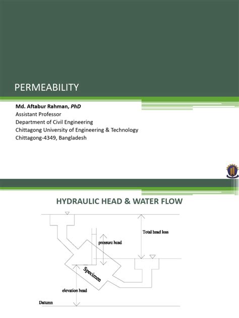 8 Permeability Pdf Permeability Earth Sciences Earth Sciences
