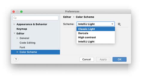 Configuring Colors And Fonts Help IntelliJ IDEA