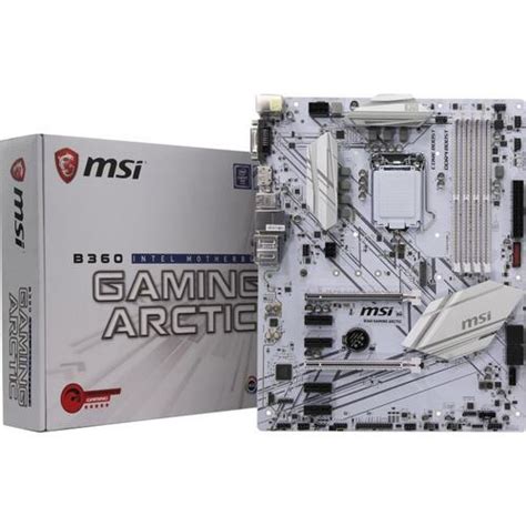 Материнская плата Socket LGA1151 MSI B360 GAMING ARCTIC 4DDR4 ATX ...