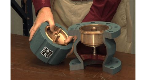 Globe Style Silent Check Valve Center Guided Single Disc Metraflex