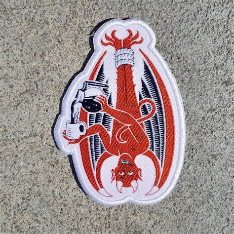 Hanging Coffee Demon Patch Secret Headquarters