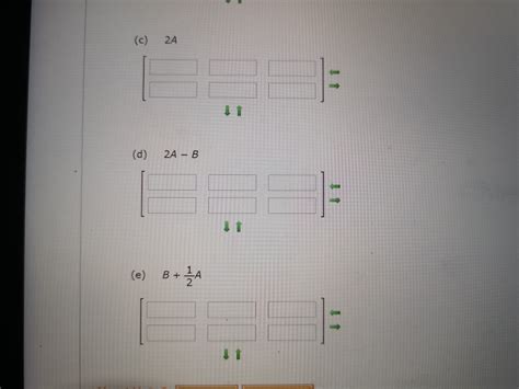 solved find if possible a b a − b 2a 2a − b and