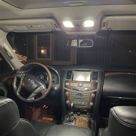 2011 2013 Infiniti Qx56 Interior Licence Plate Led Light Upgrade