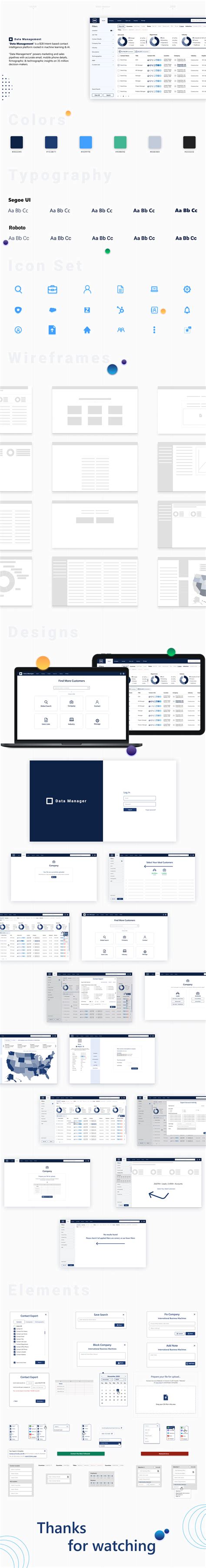 Data Management Uiux On Behance