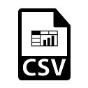 Free Download Csv File Format Symbol Icon Webfont Interface FontsAddict