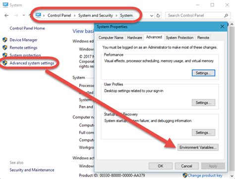 Edit Environment Variables For Your Account