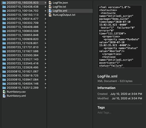 Can We Get Eggplant Functional Test Resultsreport In Xml File Eggplant Functional Eggplant