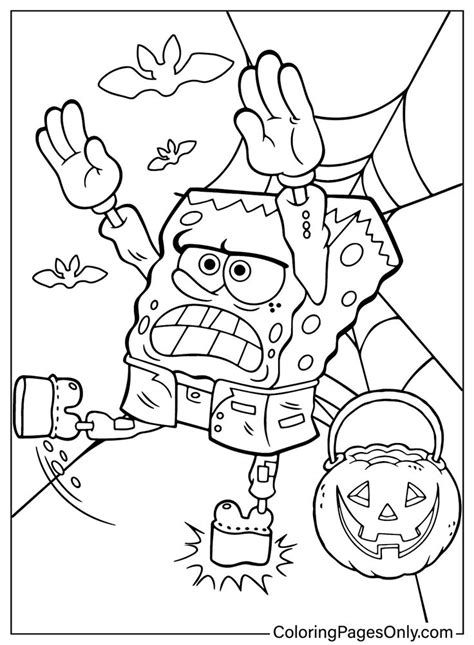 Mickey Mouse Clubhouse Coloring Pages Halloween Spongebob [2025]