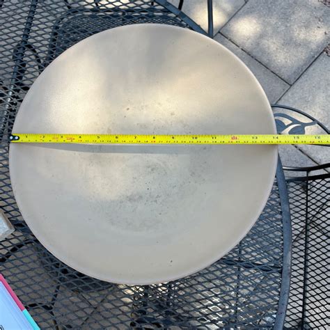 Lot 30 Tabletop Bird Bath Sunset Appraisal Service