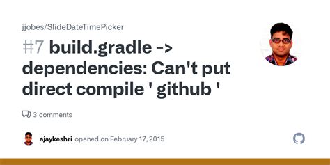 Buildgradle Dependencies Cant Put Direct Compile Github