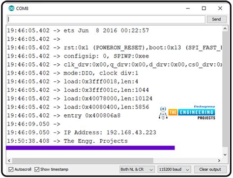 Update LCD Display With ESP Web Server The Engineering Projects