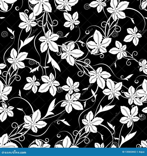 Seamless Ornate Texture Stock Vector Illustration Of Nature 13565442