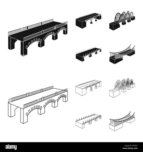 Isolated Object Of Connection And Design Symbol Collection Of Connection And Side Vector Icon
