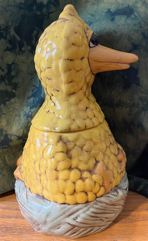 Vintage Big Bird Cookie Jar New Dye