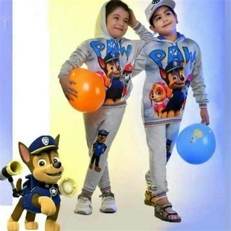 خرید و قیمت هودی و شلوار بچگانه سگهای نگهبان سایز 40 و 45 از غرفه لباس