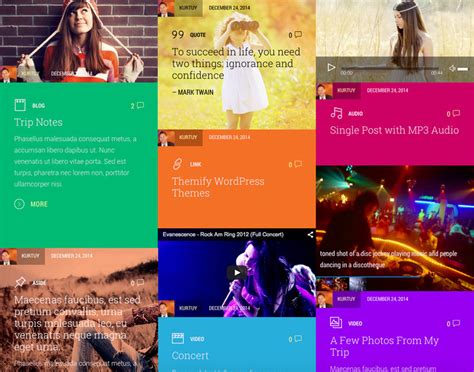 Stack Wordpress Theme For Creating Metro Layouts