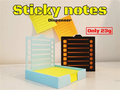 Sticky Notes Dispenser By Skyler Makerworld