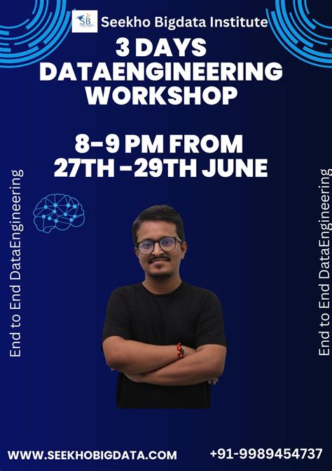 Seekho Bigdata Institute on LinkedIn: 👉𝟑 𝐃𝐚𝐲𝐬 𝐅𝐫𝐞𝐞 𝐃𝐚𝐭𝐚𝐄𝐧𝐠𝐢𝐧𝐞𝐞𝐫𝐢𝐧𝐠 ...