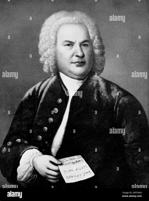 Johann Sebastian Bach Was A German Composer And Musician Of The Baroque