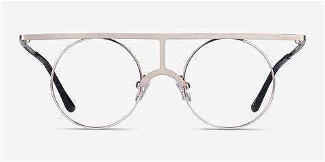 Framework Aviator Light Gold Full Rim Eyeglasses Eyebuydirect Canada