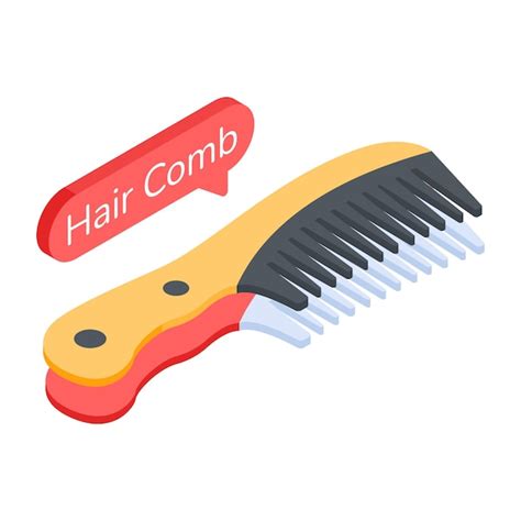 Premium Vector Barber Accessories Isometric Icon