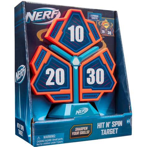 Nerf Elite Target Hit N Spin Target Mr Toys Toyworld
