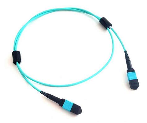 Mpo To Mpo Om3 Female，16 Fiber Optical Fiber Cable Type B Freshere Communication Mpo Mtp