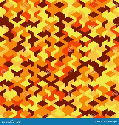 Vector Modern Seamless Geometry Cube Pattern Abstract Geometric Stock Vector Illustration Of