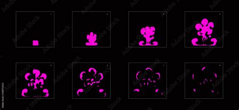 Poison Explosion Effect Explosion Animation Effect Animation Sprite