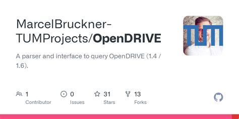 GitHub MarcelBruckner TUMProjects OpenDRIVE A Parser And Interface To Query OpenDRIVE