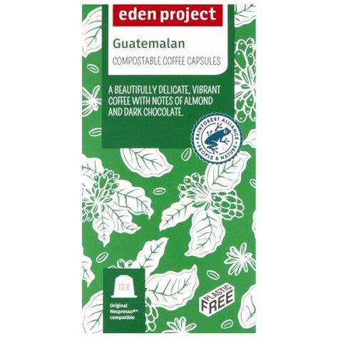 Eden Project Home Compostable Nespresso Capsules Guatemala 10