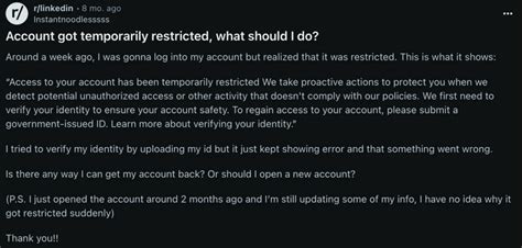 Linkedin Account Restricted Heres How To Fix It