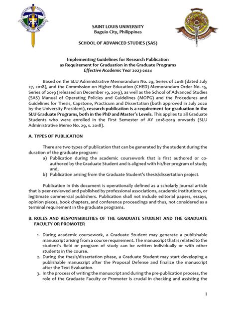 Implementing Guidelines For Research Publication Pdf Thesis