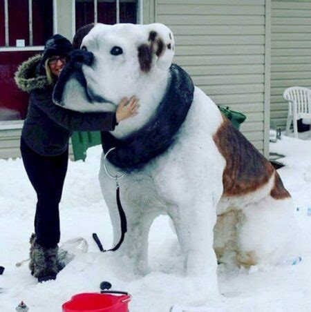 16 Incredible Snow Sculptures Thatll Make Your Snowman Look Lame In