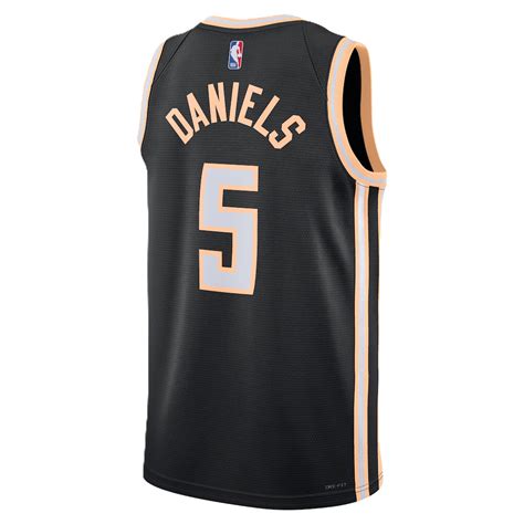 Atlanta Hawks Black 2025 2026 City Edition Jersey Dyson Daniels 5 The 90 Minute