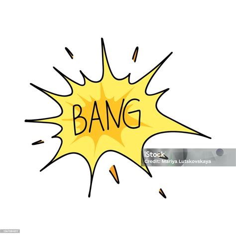 코믹 폭발 프레임에 방 텍스트 폭탄 폭발 운석 가을 연기 구름 또는 화재 플래시 원자 붐 또는 다이너마이트 폭발 낙서 스타일 벡터 만화 손 그린 색상 고립 된 일러스트