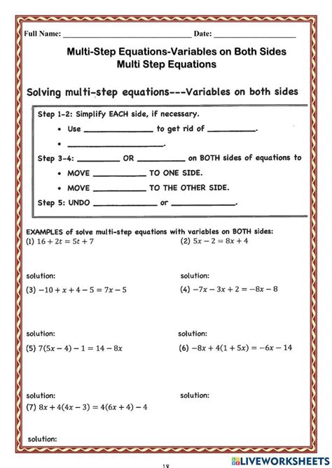 2156076 Wca1r Multi Step Equations Variables In Both