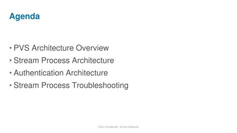 PPT Provisioning Services Stream Process Architecture And Advanced Troubleshooting Concepts