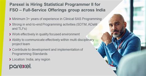 Parexel Opportunity Fso Statisticalprogramming Sas Clinicaltrials Vivek Jagtap