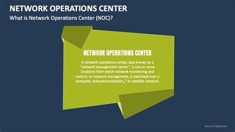 Network Operations Center Network Operations Center Network Optimization Satellite Network