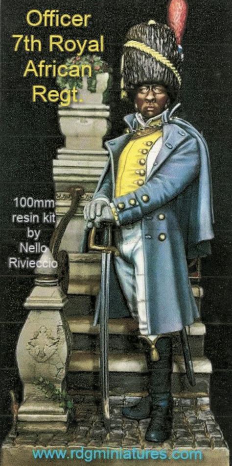 Rdg Miniatures Officer 7th Royal African Regiment
