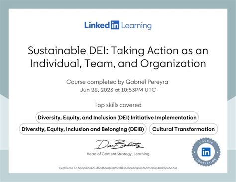 Gabriel Pereyra On Linkedin Certificate Of Completion